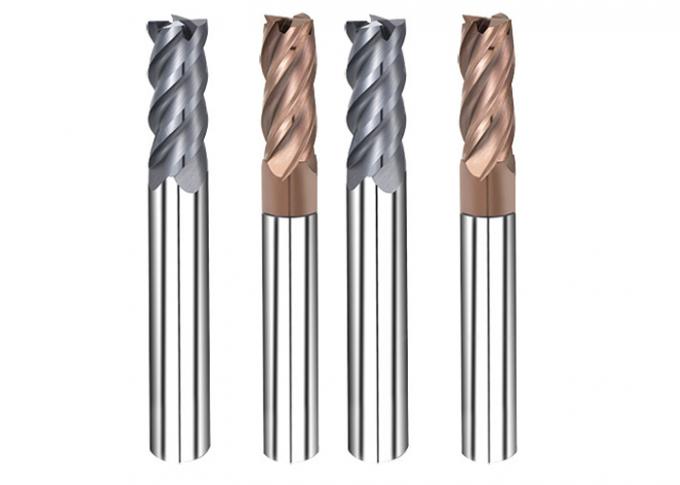 GU25UF Tungsten Carbide End Mill High Performance AlTiN or TiSiN Coating