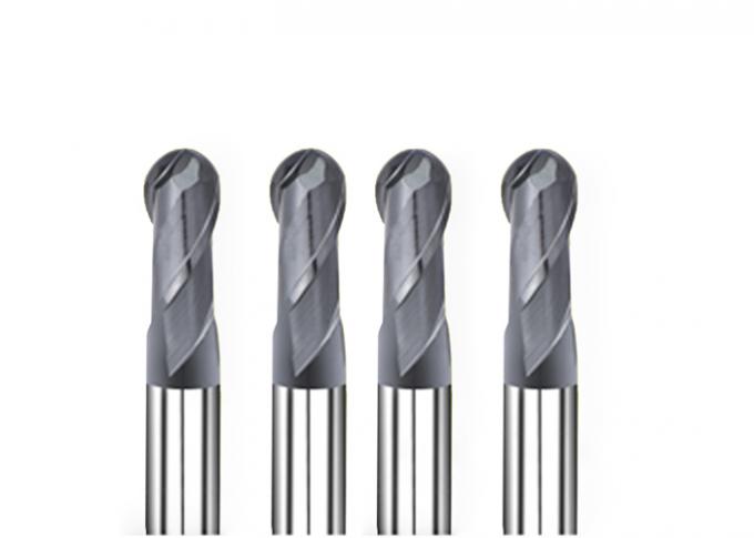 Ball Nose End Mill Tungsten Carbide High Speed High Hardness