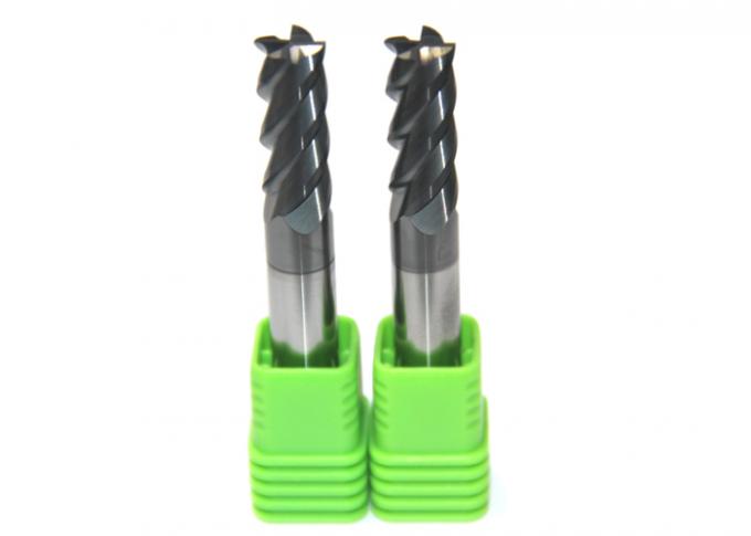 Standard Corner Radius End Mill / Tungsten Solid Carbide Milling Cutters